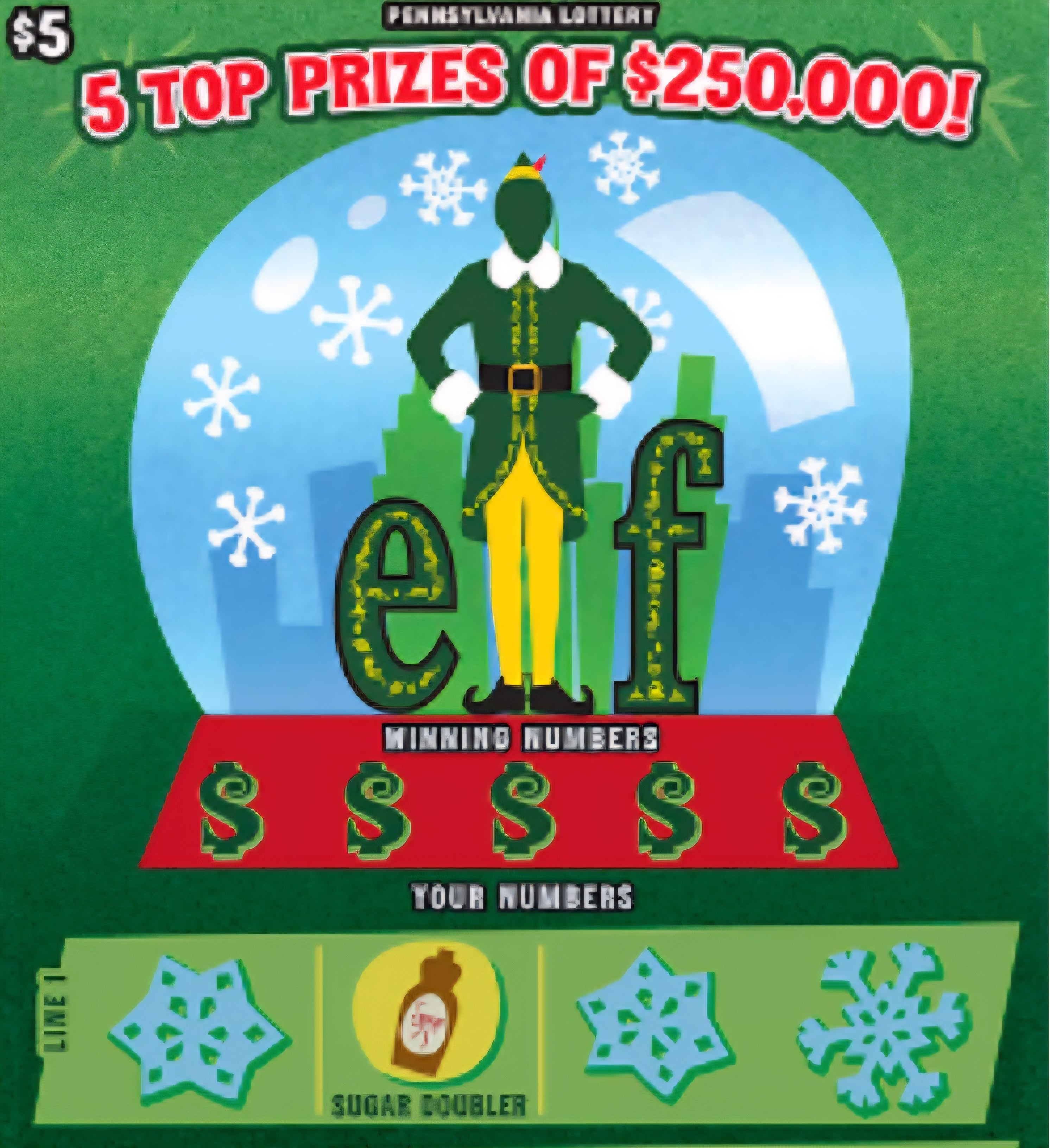 Elf brick $5's serial # 17770 – Jerome Vol Fire Co